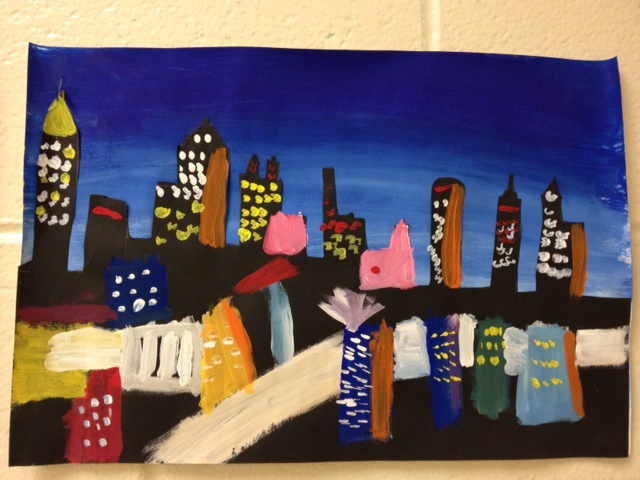 Elfers Art Room: 4th grade Cityscapes