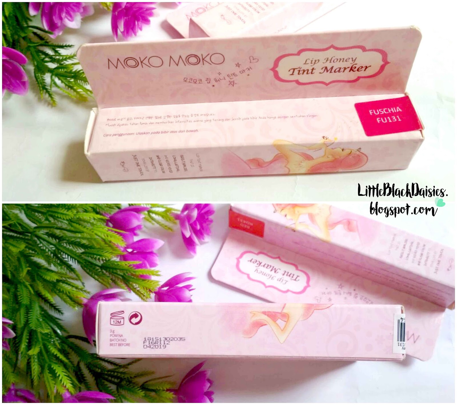 [REVIEW] MOKO MOKO LIP HONEY TINT MARKER : RED AND FUSCHIA - Little ...