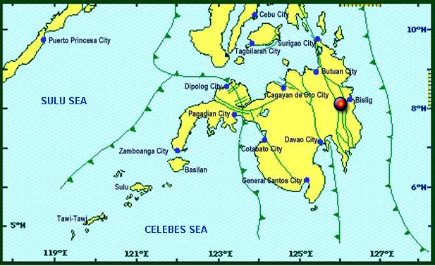 PHIVOLCS earthquake information issued 09 January 2018. - PH Trending