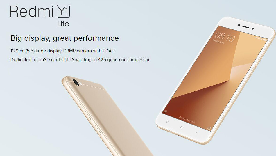 Ângela Oliveira: O mais esperto Xiaomi Redmi Y1 Smartphones