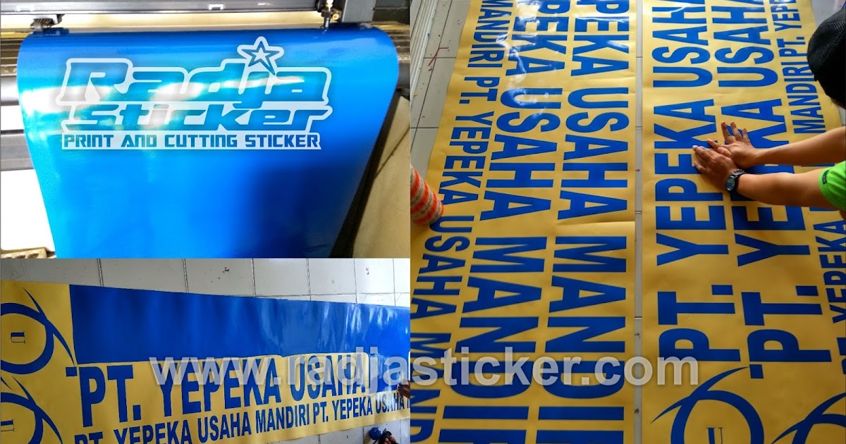 Cutting Stiker Besar | Cutting Stiker Jogja | Jasa Cutting Stiker Logo ...