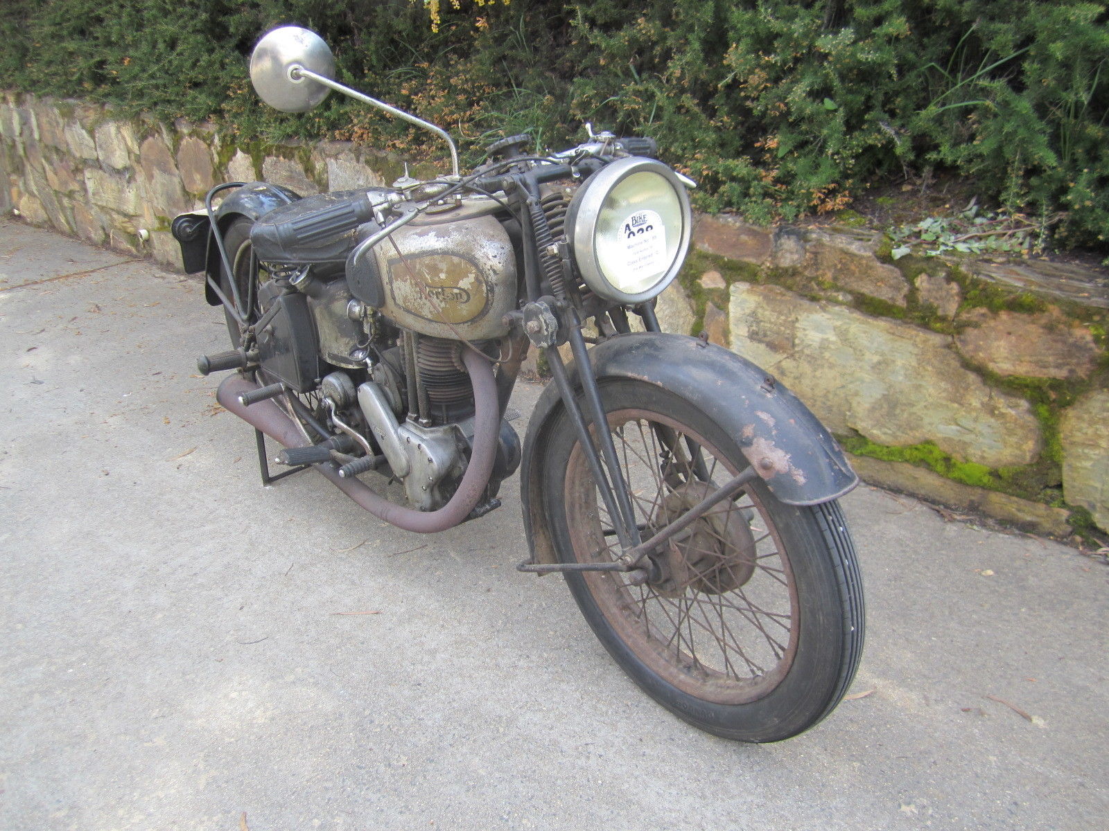 GeekBobber: 1938 Norton Model 18