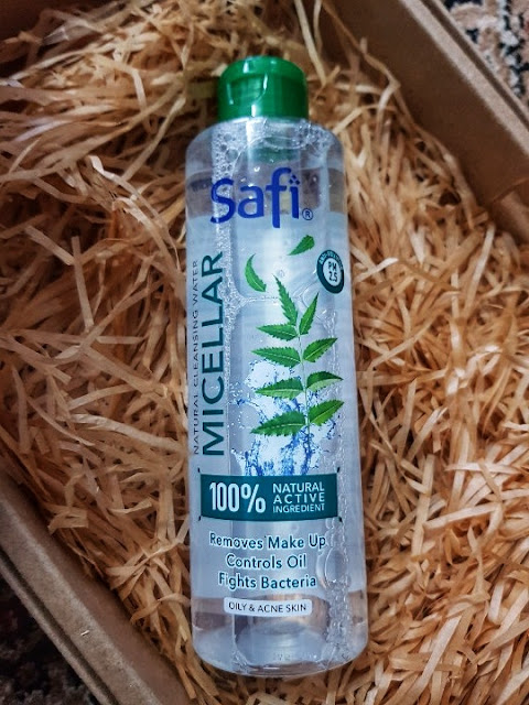 www.mieranadhirah.com: SAFI Micellar Natural Cleansing Water