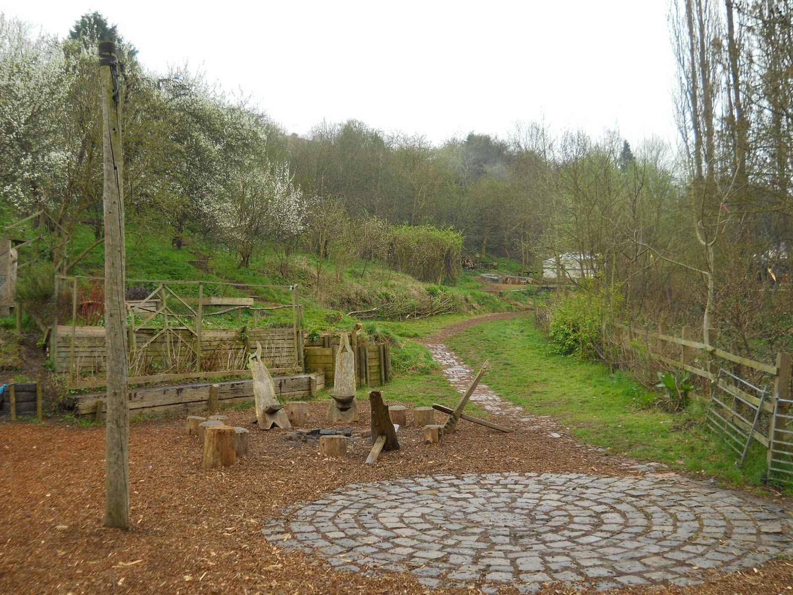 Four seasons at Boiling Wells, St Werburghs, Bristol | Carvings with ...