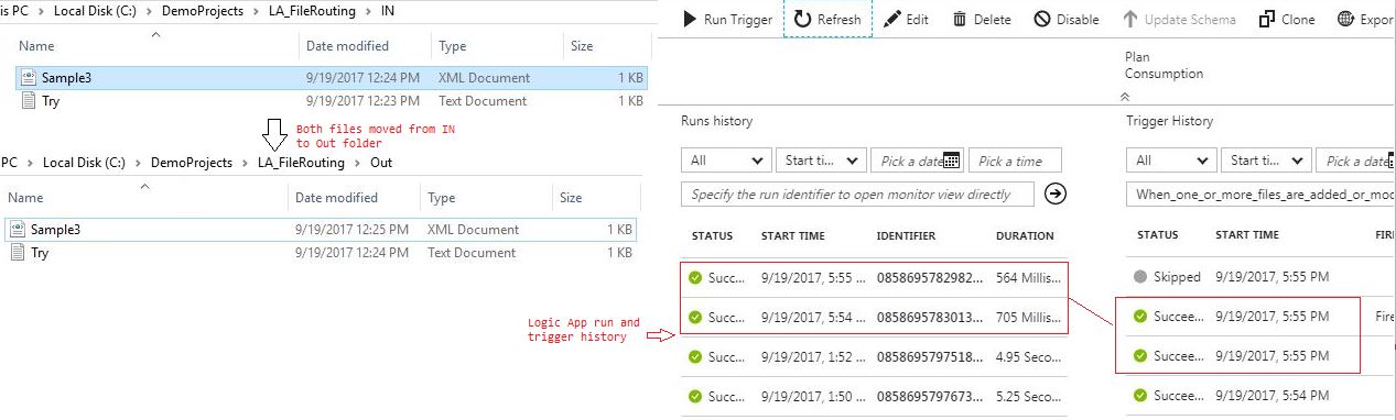 Getting Started with Logic Apps - File Routing | Connect to On Premise ...