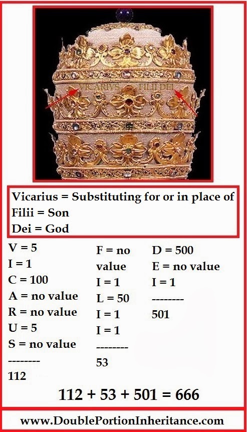 Double Portion Inheritance: The Mark of YaHuWaH or The Mark of the Beast?