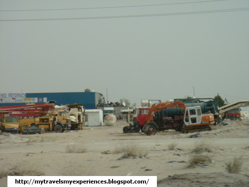 My Travels,My Experiences: Visit to Amghara:Kuwait's favorite scrap yard.