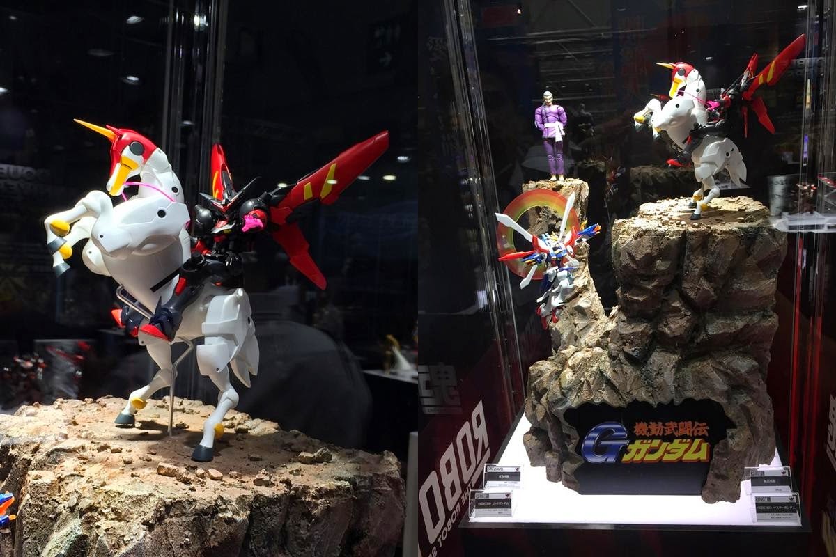 GUNDAM GUY: S.H.Figuarts Master Asia & Robot Damashii (Side MS) Master ...