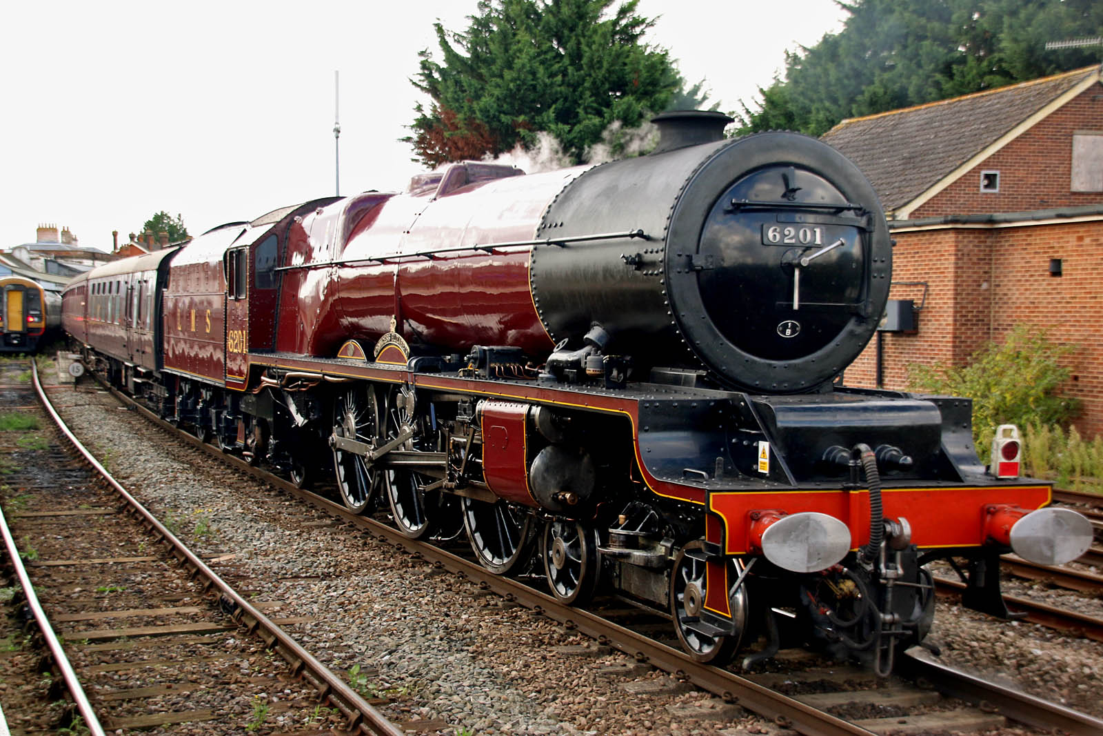 47s and other Classic Power at Southampton: An Audience with 6201 ...