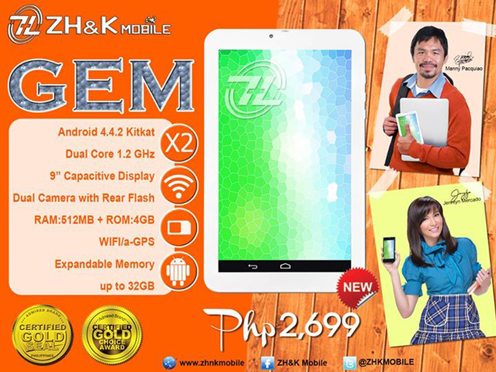 ZH&K Mobile Gem: 9-inch Tablet Priced At Php 2,699 | Geeky Pinas