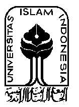 "kekuatan berawal dari hati": Logo Universitas Islam Indonesia