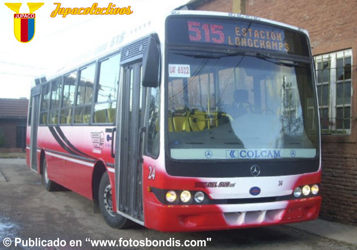 Fotos de colectivos: Transp. del Sur - Linea 515 de Almirante Brown