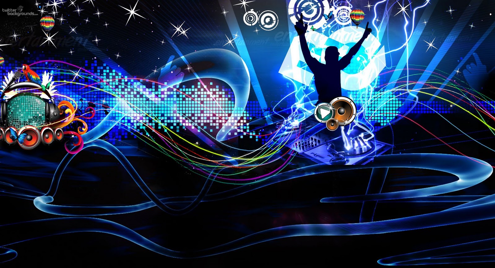 müzikli arka plan | twitarkaplanresimleri