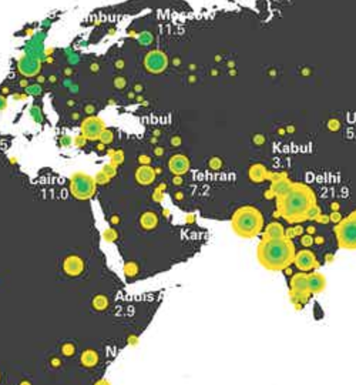 Map of the Week: Worldwide Urbanization