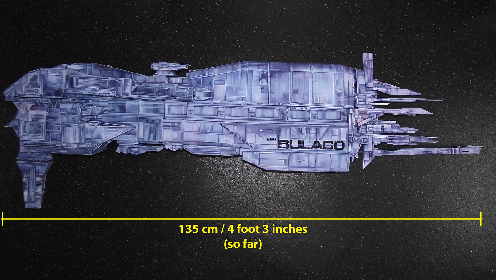 Greenelf's Paper Toys: New pictures of Sulaco project