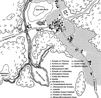 Mystra's Magic: Map of Shadowdale