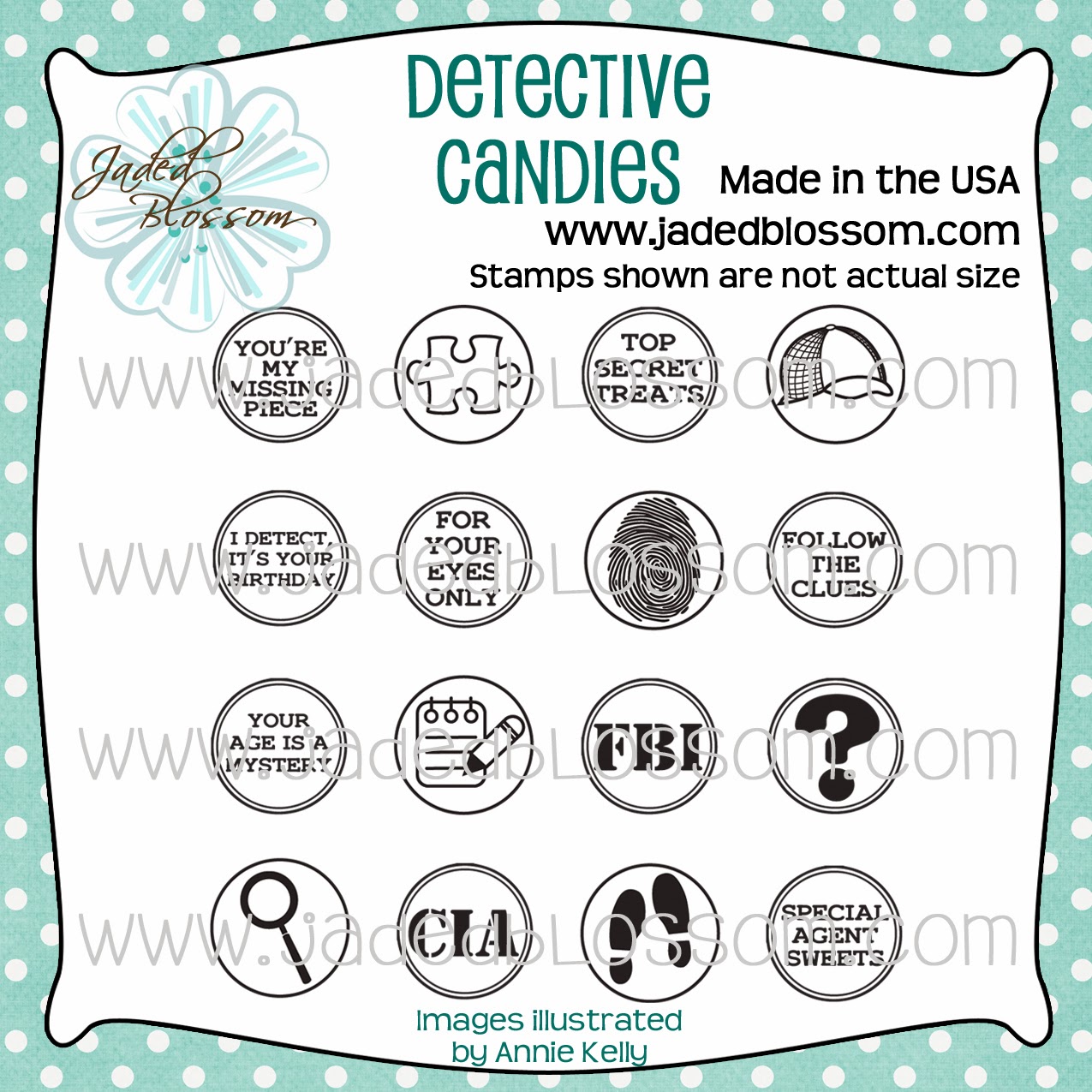 Jaded Blossom: TOP SECRET Detective Blog Hop!