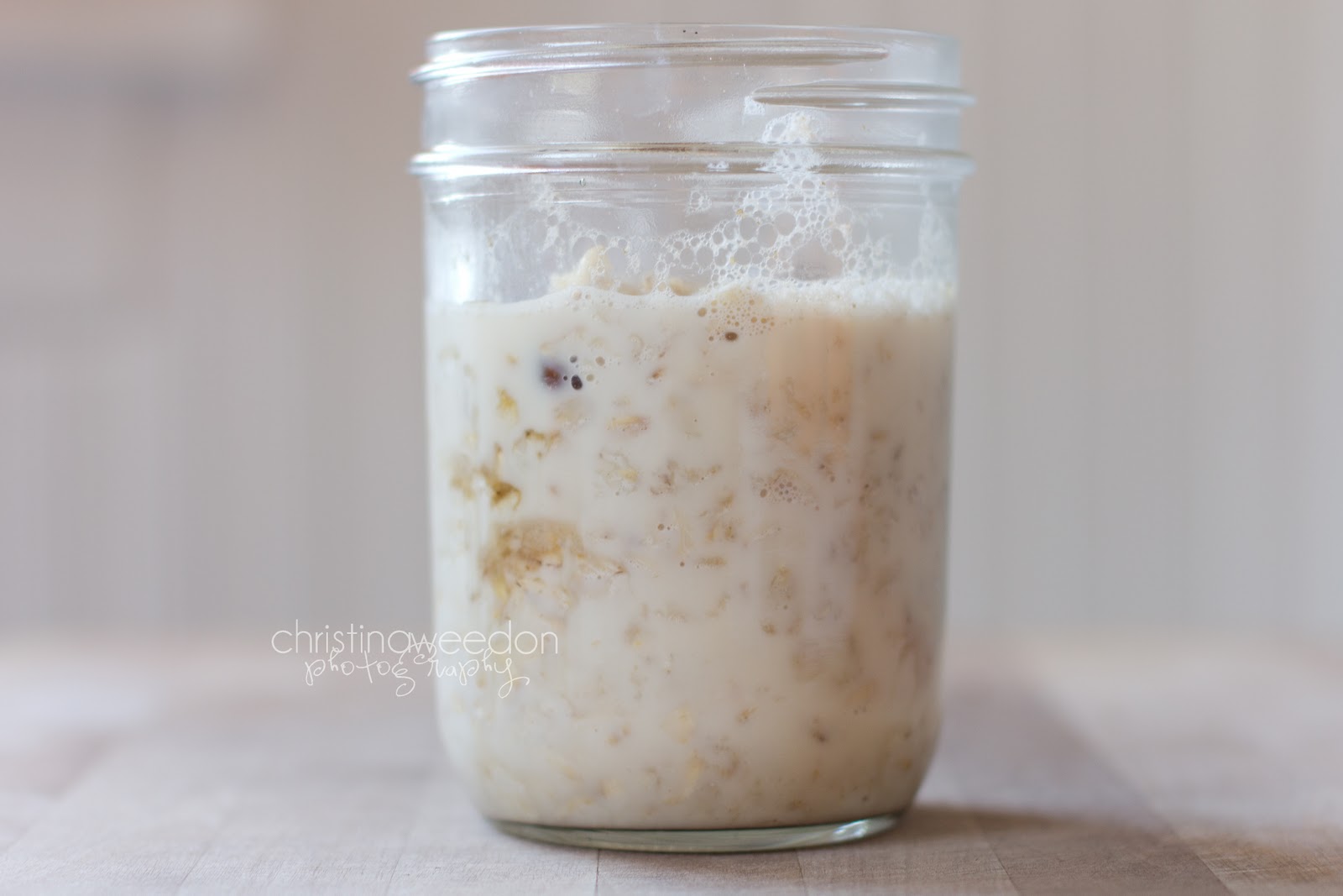 Dandelions on the Wall: Overnight Oatmeal