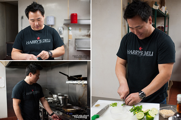 Behind the Scenes - Cooking with Harry's Deli | Much Ado About Fooding