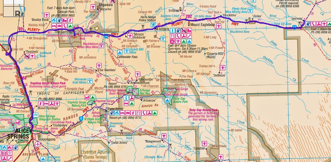 Living the Dream in Oz: Alice Springs, Gemtree and the Plenty Highway