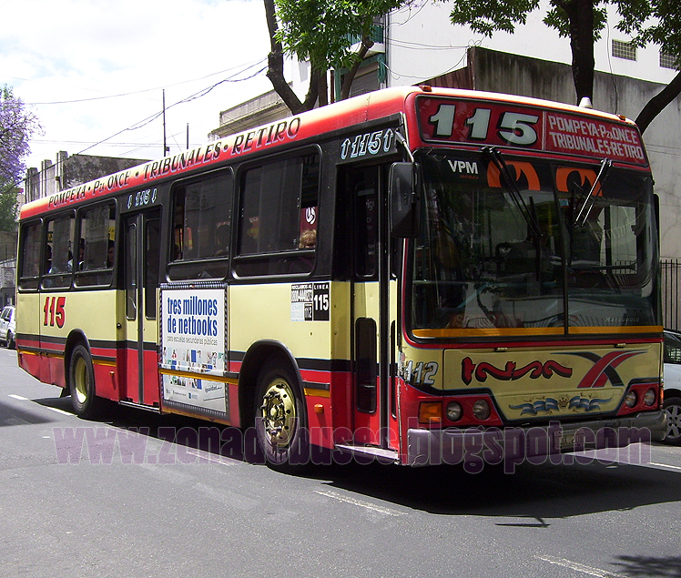 Colectibus - Zona de Buses: LINEA 115