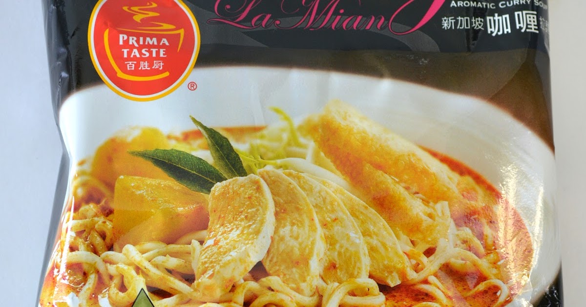 Prima Taste Singapore Curry La Mian Instant Noodles |Johor Kaki Travels ...