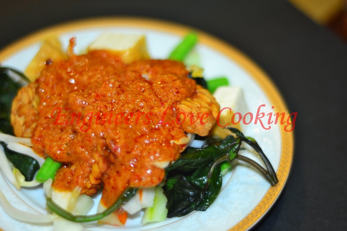 Engineers Love Cooking: KUAH KACANG PECAL / PEANUT SAUCE - PECAL