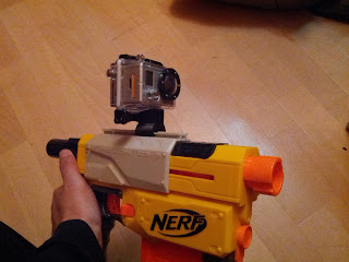 Tales of a modern life: GoPro to NERF gun connector