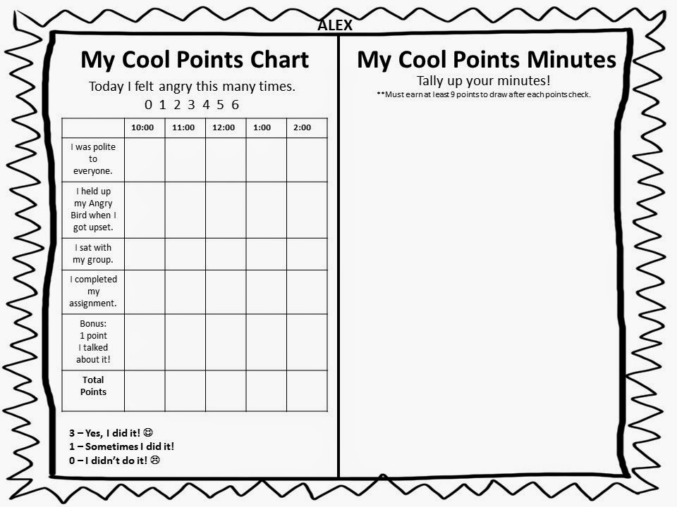 The Bender Bunch: Challenging Student? Check out these Cool Points Charts!