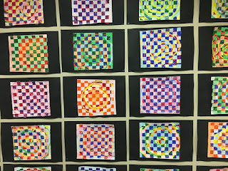 The Art Room At St.Elizabeth Parish School: 1st Grade: Optical Illusion ...