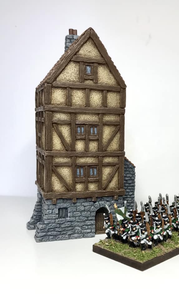 10mm Wargaming: Painted Version of our 10mm Gatehouse from Battlescale ...