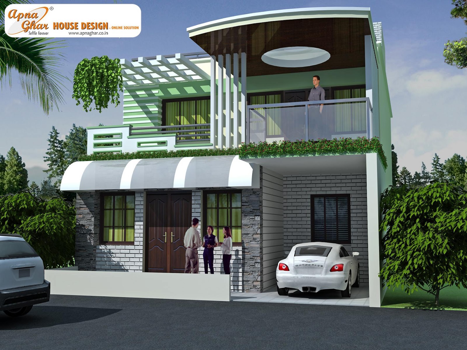 Modern Duplex Architectural Designs