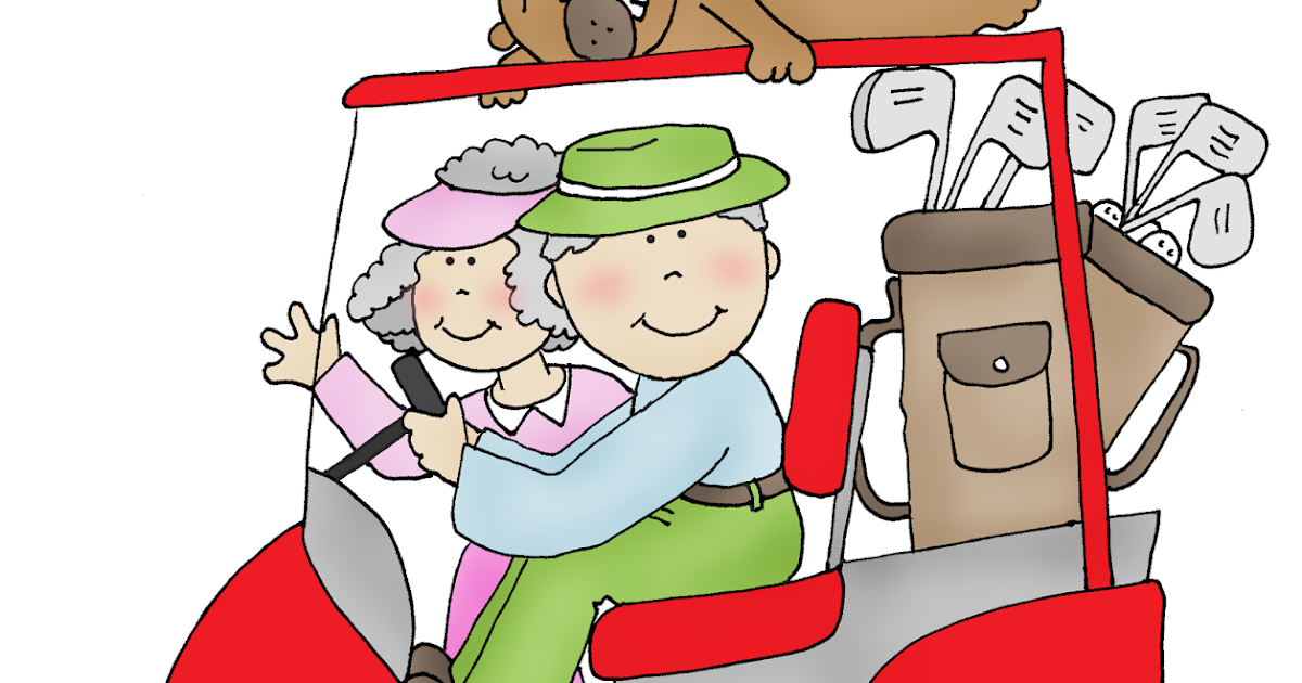 Free Dearie Dolls Digi Stamps: Gopher and Golf