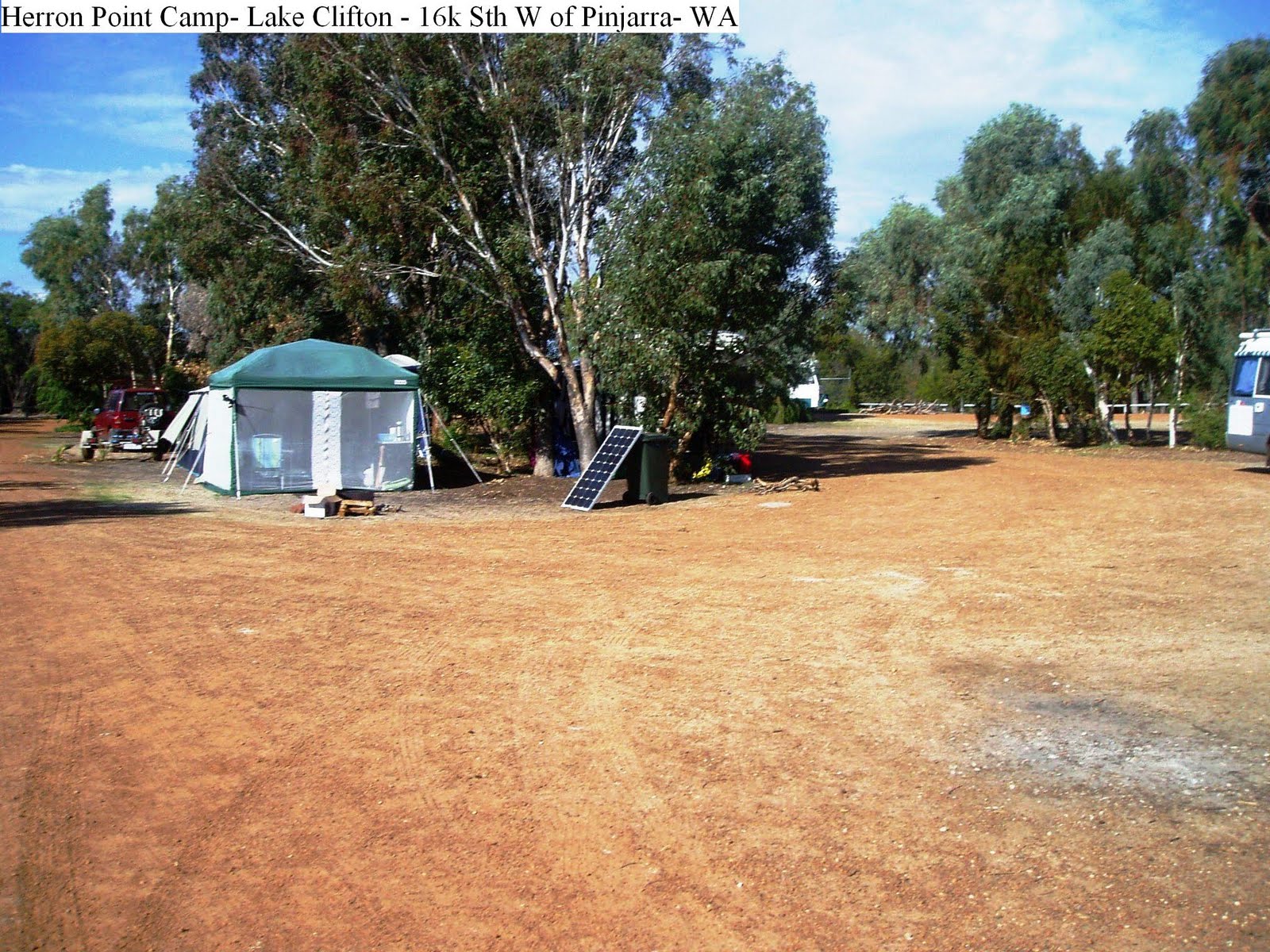 Nannapop West Australia Return to Main Site: 18th May 2011 - Herron Point Camp Area