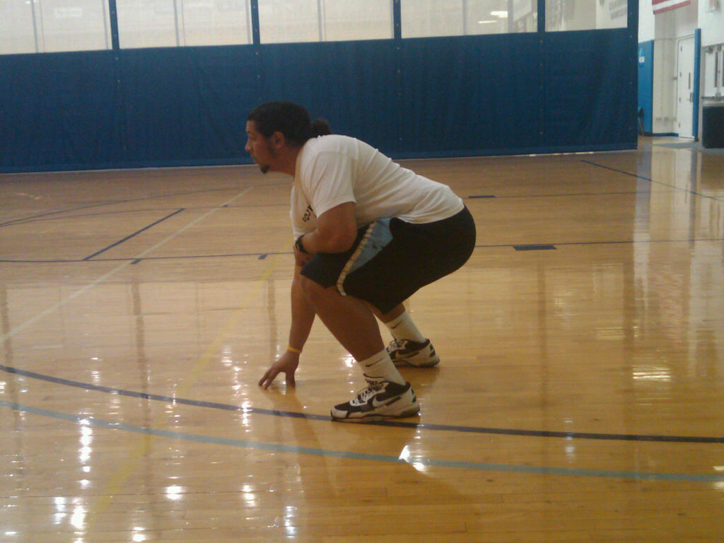 Football: Down Block - Stance