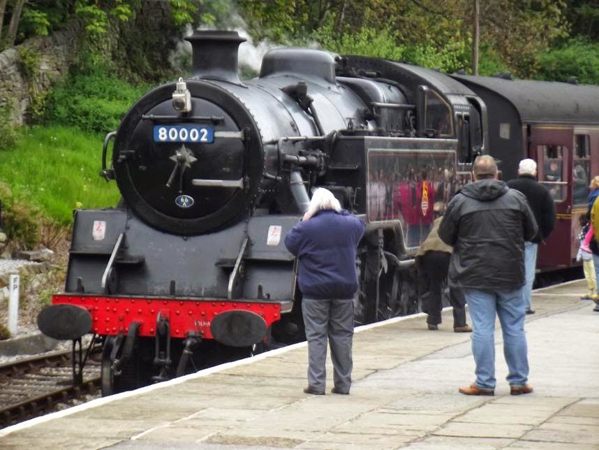 Steam Memories: BR Standard class 4 tank 80002