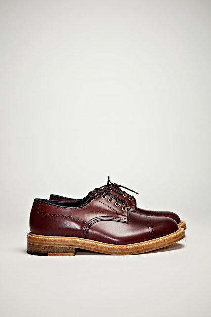 WEAR DIFFERENT: Tricker's X TBS Burgundy Burnished Super Shoe