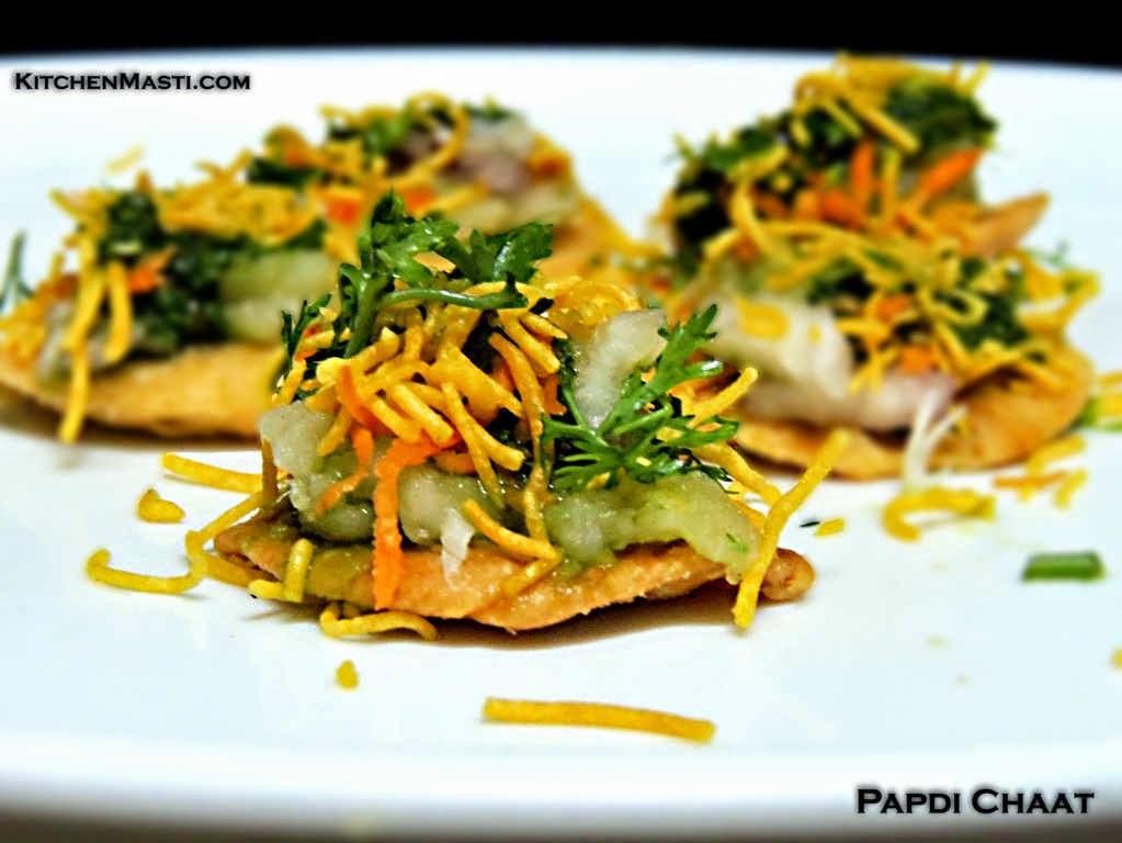 Papdi / Papri Chaat Recipe | Vegetarian Recipes