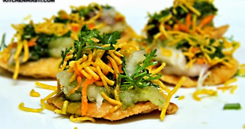 Papdi / Papri Chaat Recipe | Vegetarian Recipes