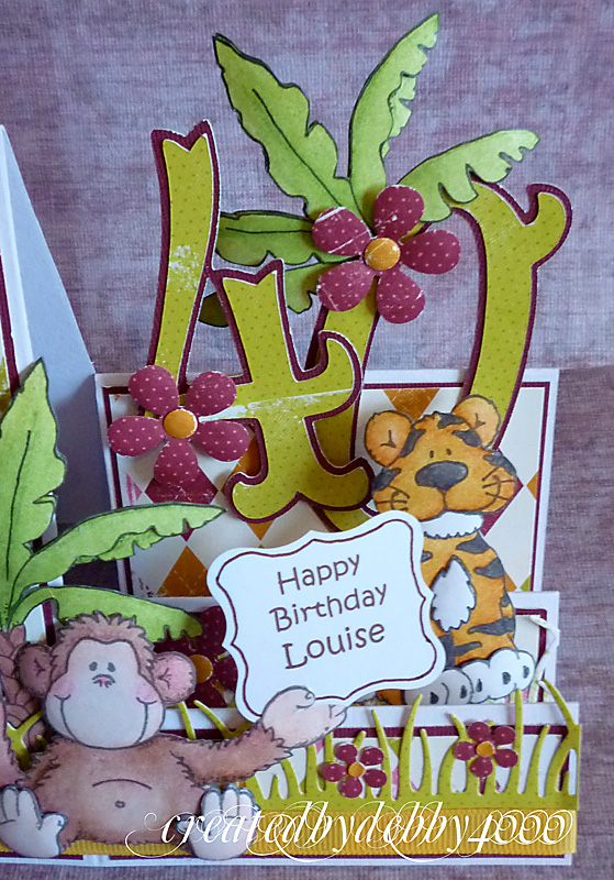 A Scrapjourney: Lou's Birthday Card