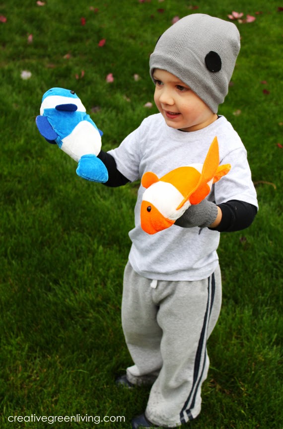 Shark Costume Tutorial {Easy & Inexpensive!} | Creative Green Living