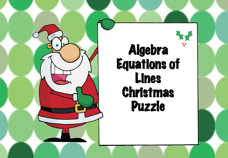 Teaching Slope and Equations of Lines - Fun! | Teaching High School Math