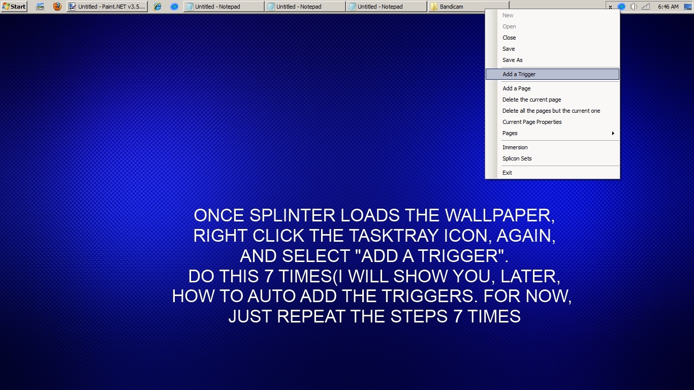 Splinter - Anything Can Be Anything: Tutorials