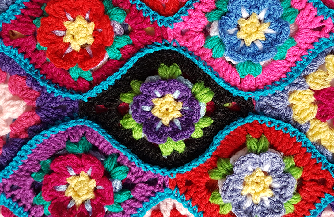funkycrochet: Free crochet pattern alert - Moroccan Garden, Shimmering ...