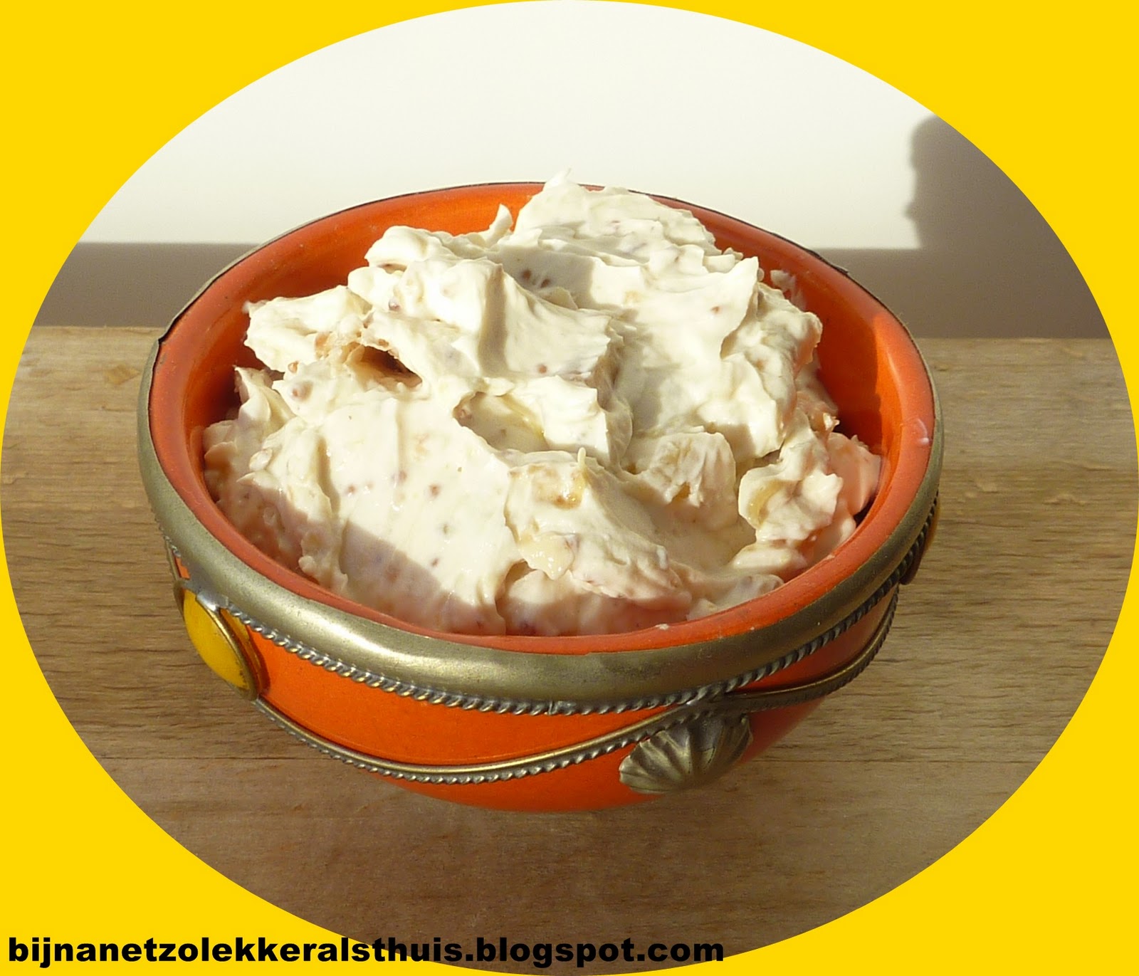 bijna net zo lekker als thuis: Roomkaas met vijgen