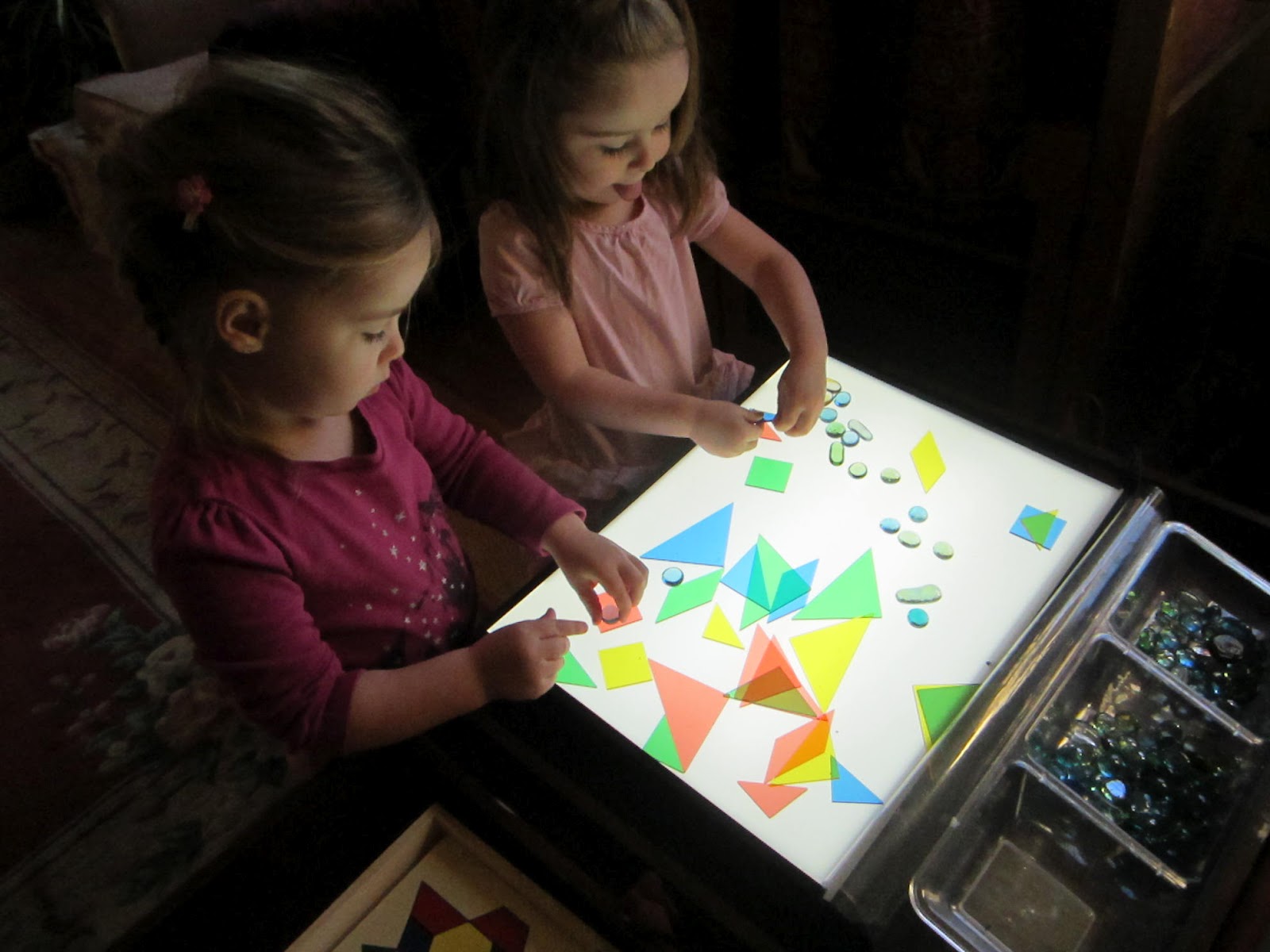 art and soul preschool: An Invitation to Play with Light
