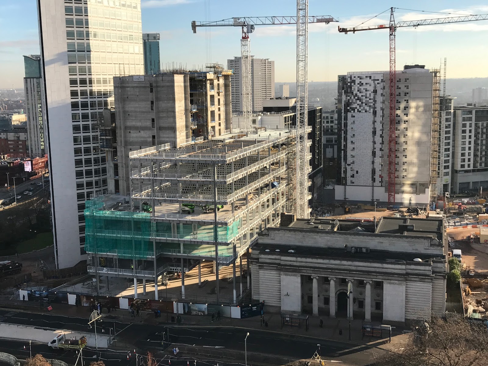 HSBC Birmingham HQ construction December update