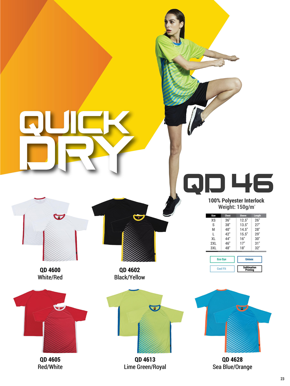 T-SHIRT QUICK DRY | Printing Baju Murah | Cetak Baju Murah | T Shirt ...