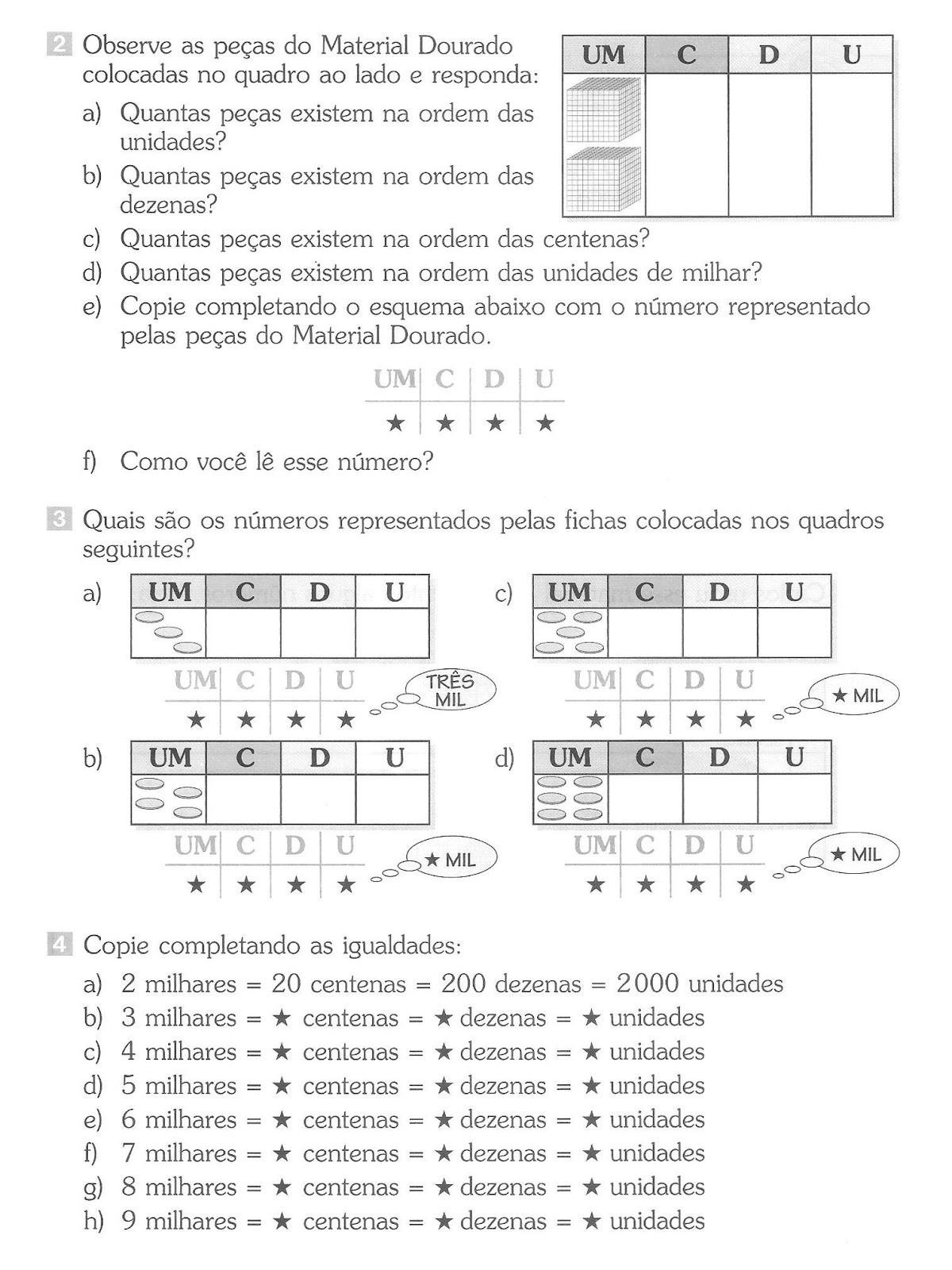 Atividade Sobre Sistema De Numeração Decimal - ZULEDU