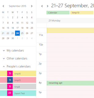 Setting the Colour of a calendar using EWS and Powershell in Exchange